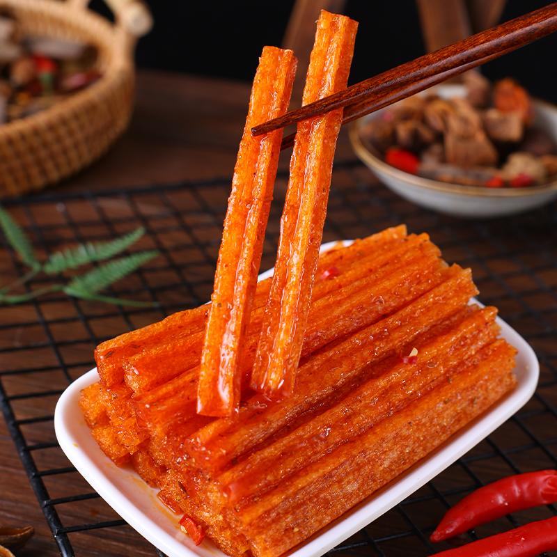 【千里香】网红辣条童年回忆儿时湖南特产解馋五种辣条随机发62g/包【种草 评价】- 抖音